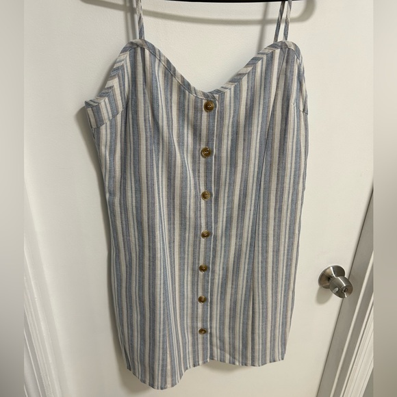 Dance & Marvel | Dresses | Dance Marvel Linen Sprite Dress Nwt Sz Large ...